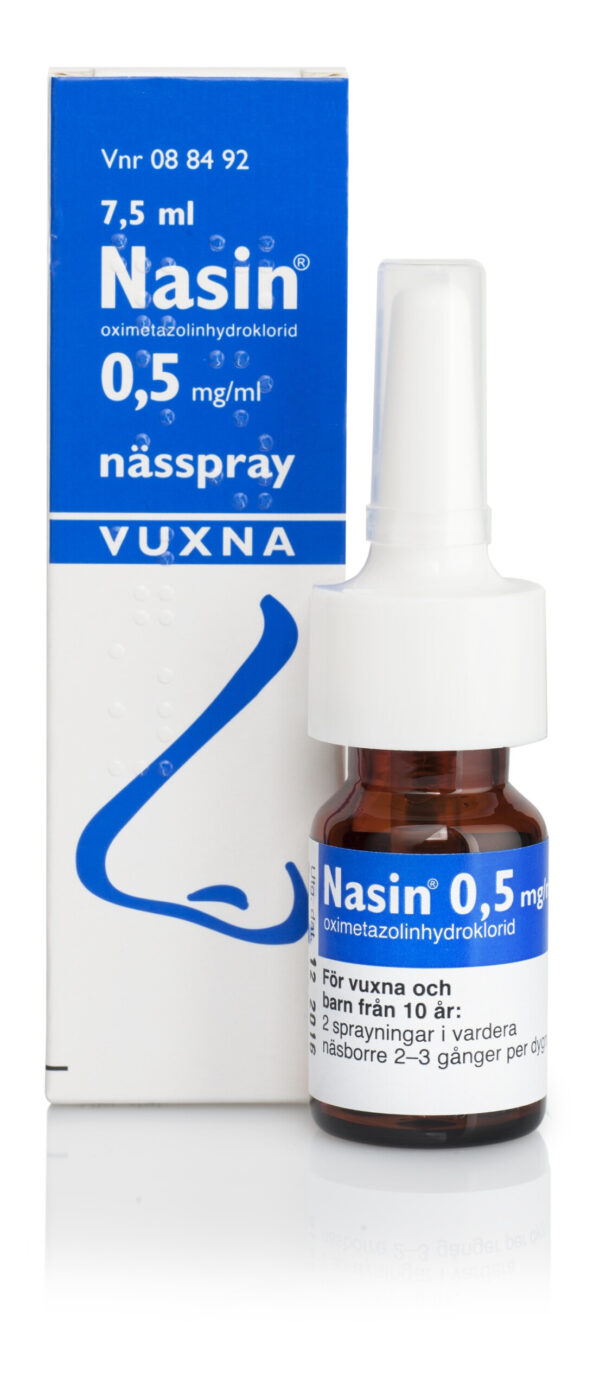 Nasoferm® Nässpray, lösning 0,5mg/ml Glasflaska med dospump, 10ml ...