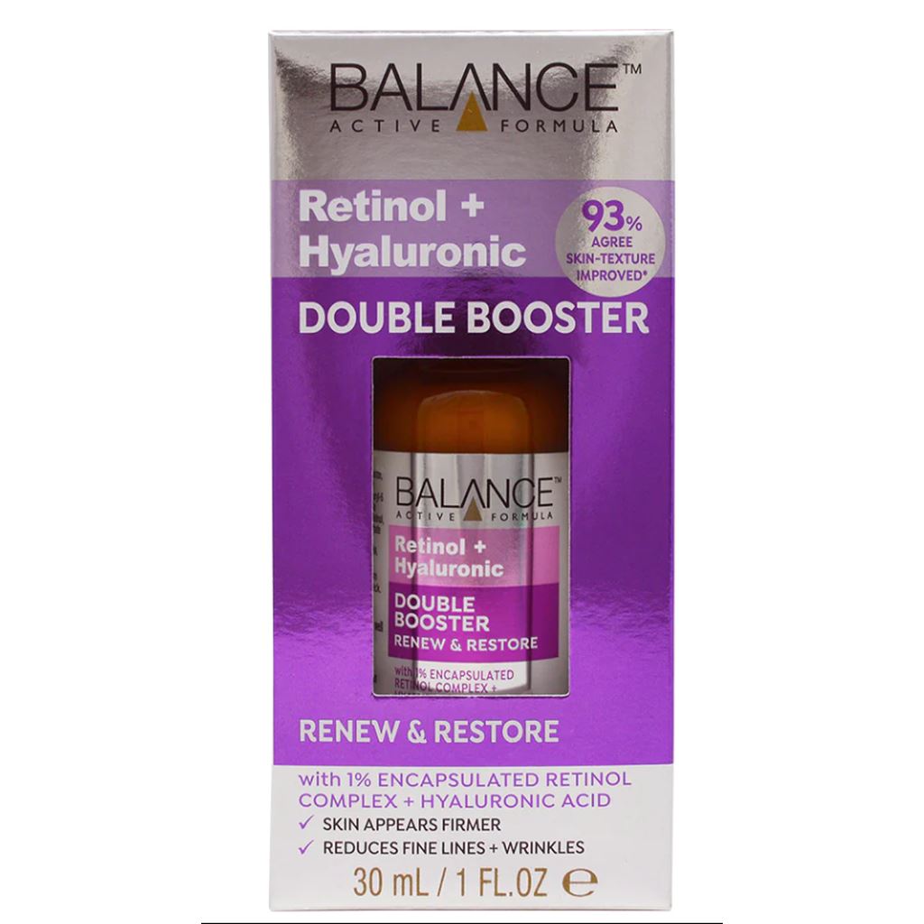 Balance Active Formula Retinol + Hyaluronic Double Booster 30 ml ...